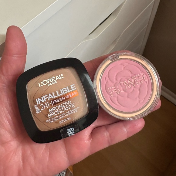 L'Oreal | Makeup | Loreal Paris Infallible Bronzer And Flower Beauty Blush Set Brand New | Poshmark